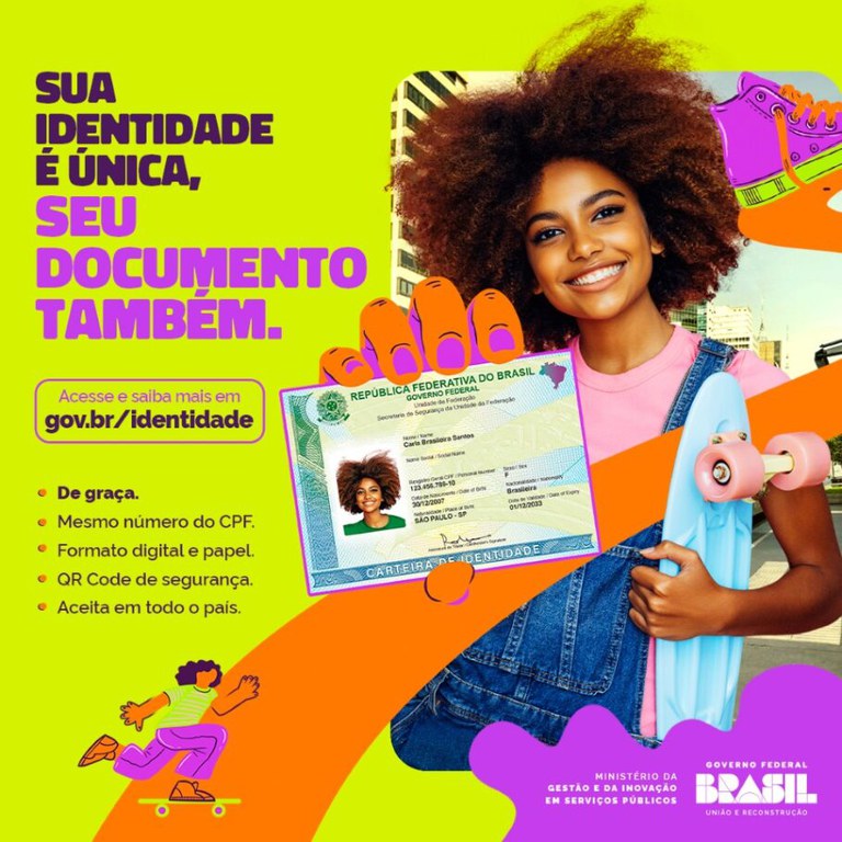 Saiba tudo sobre a nova Carteira Nacional de Identidade — Governo Digital