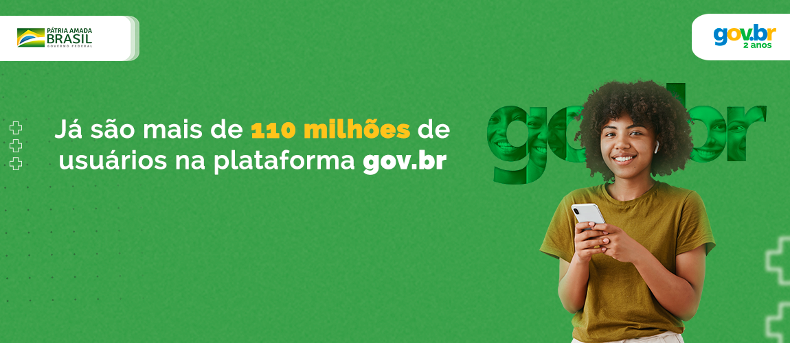 Banner 2 anos govbr — Governo Digital
