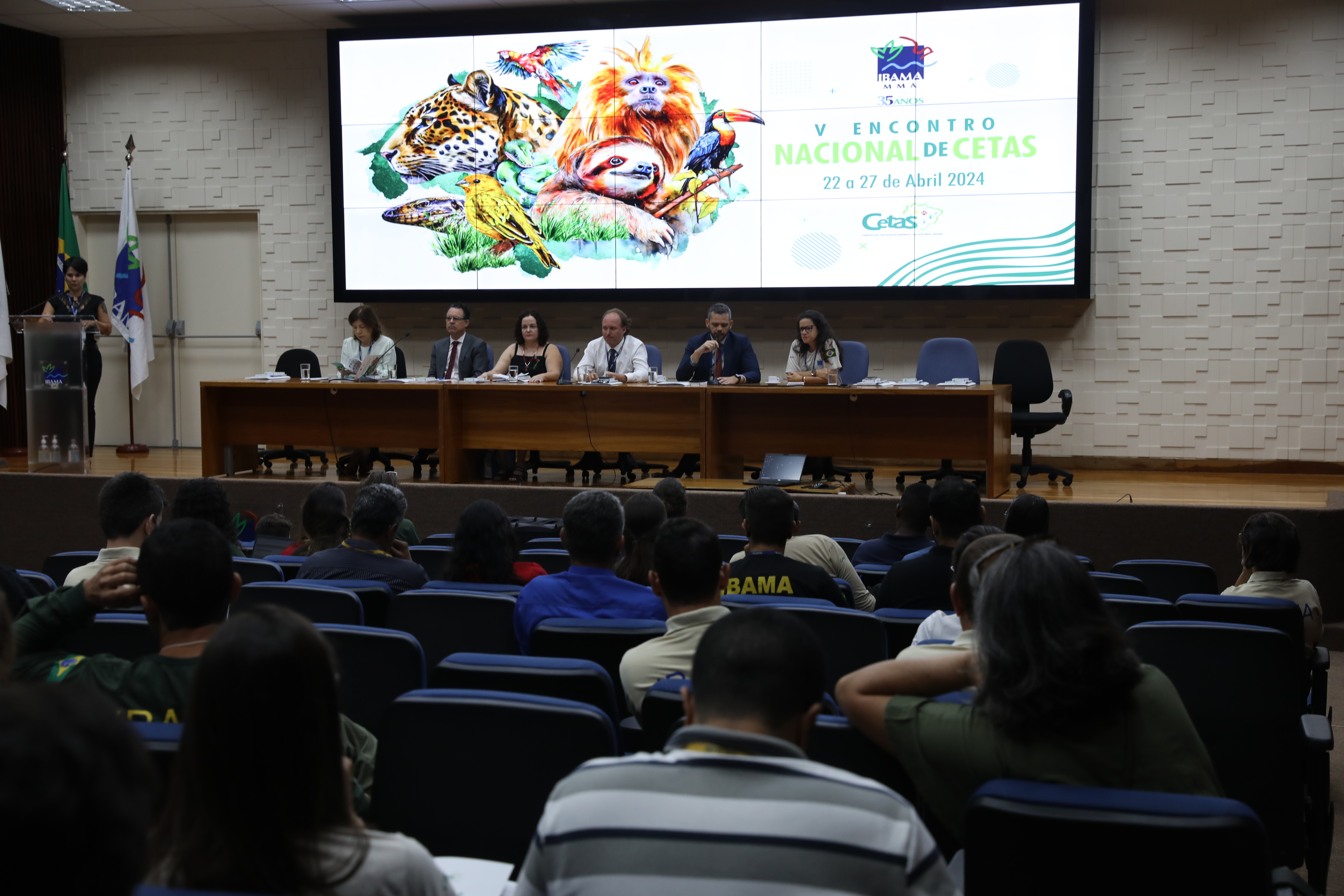 Abertura do V Encontro Nacional dos Cetas é realizada na sede do Ibama ...