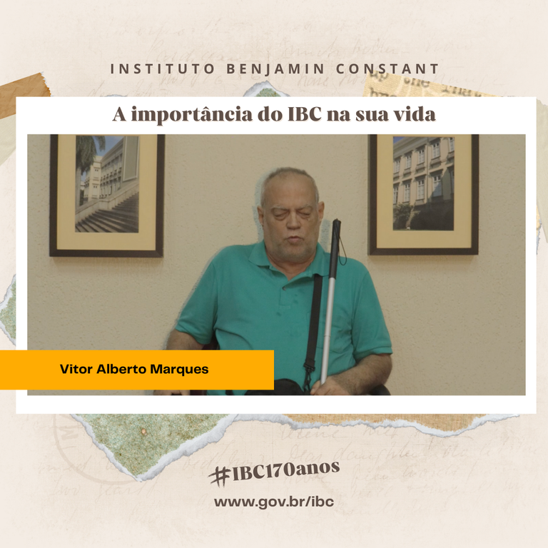 A importância do IBC na sua vida: depoimento de Vitor Alberto Marques — IBC