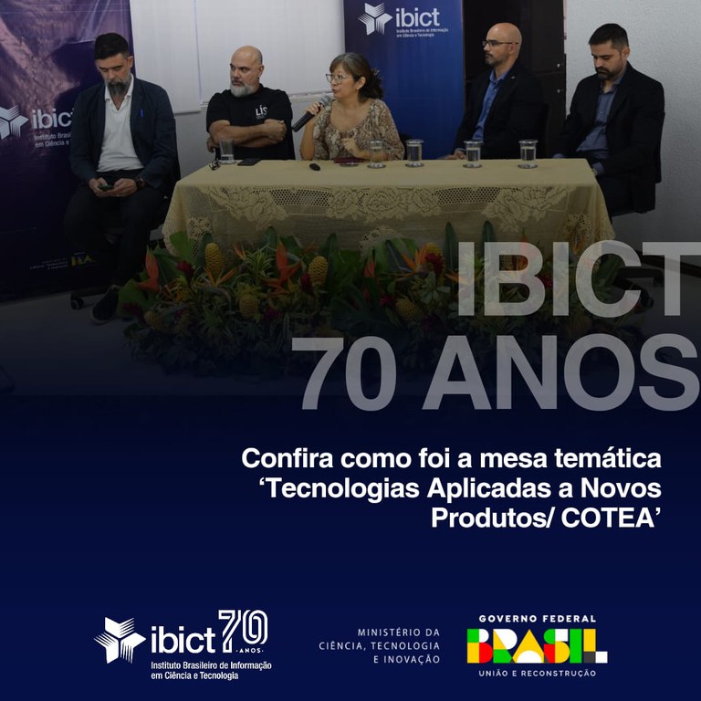 Confira como foi a mesa temática ‘Tecnologias Aplicadas a Novos ...