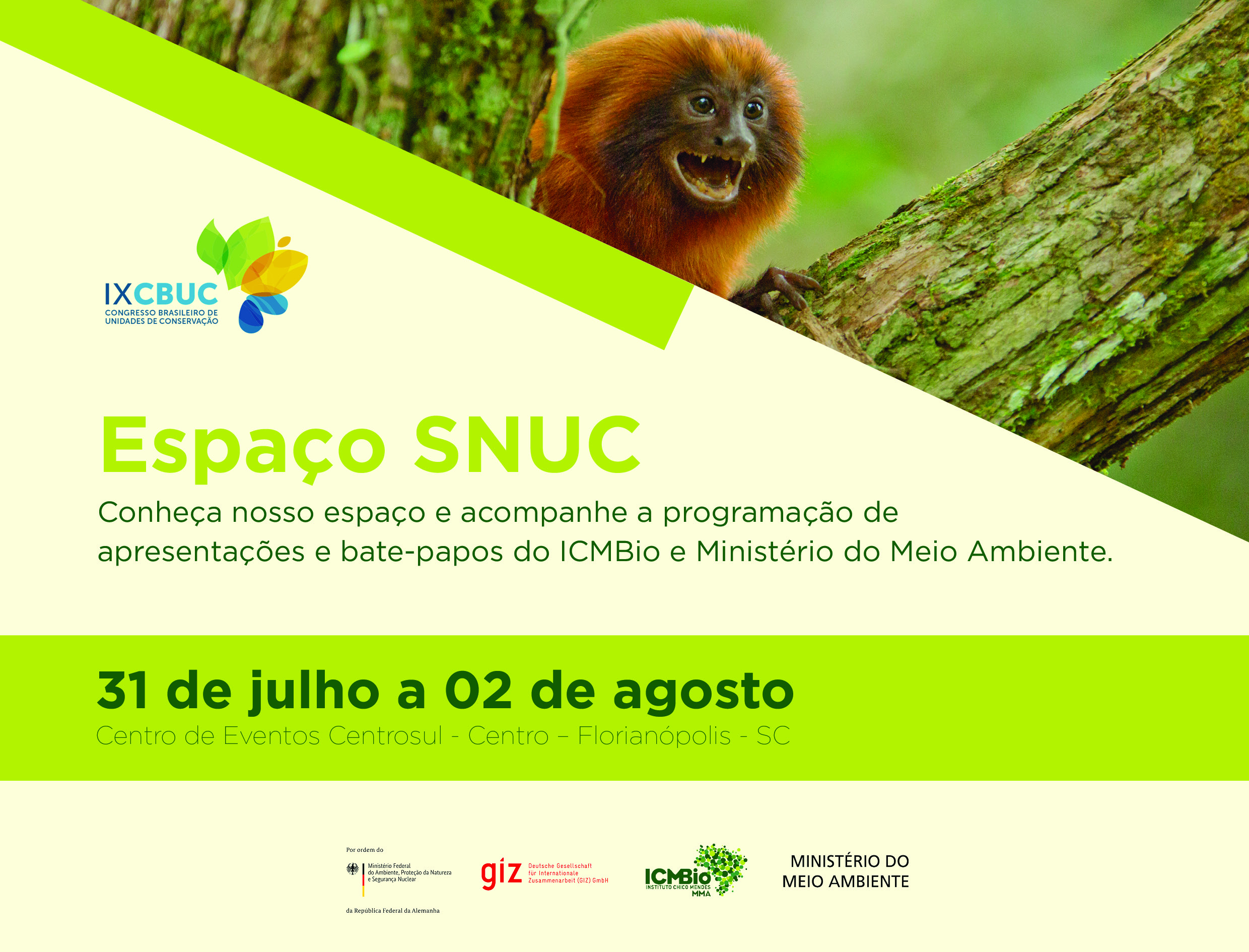 UCs em pauta: ICMBio participa do IX CBUC — Instituto Chico Mendes de ...
