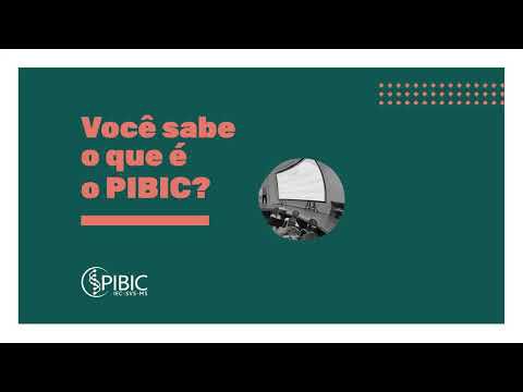 O QUE É PIBIC — Instituto Evandro Chagas - IEC