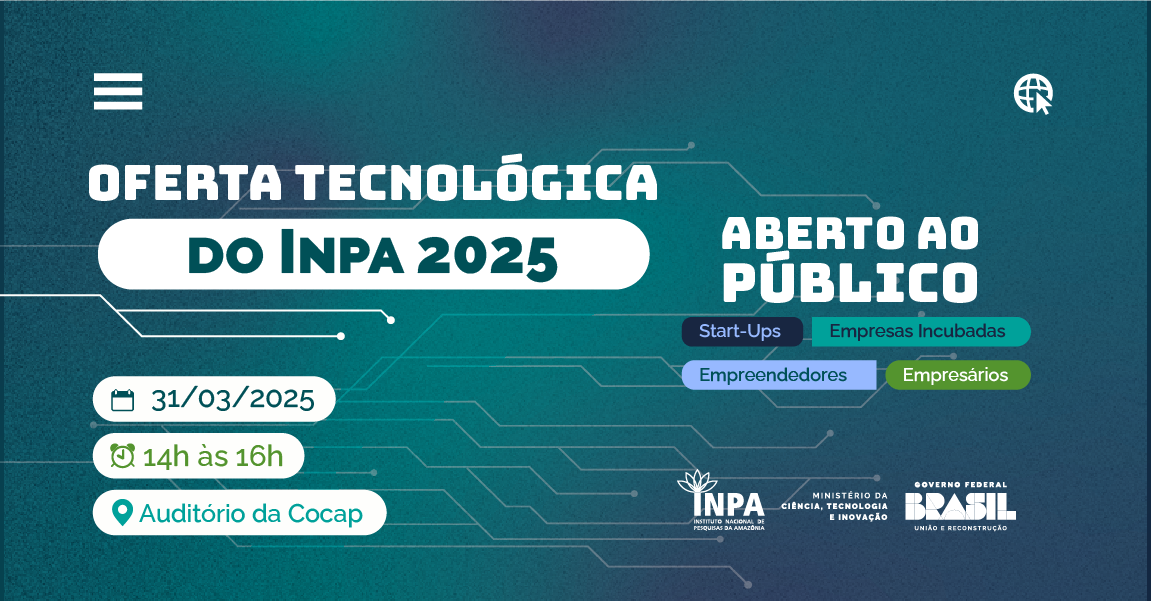 Site do INPA — Instituto Nacional de Pesquisas da Amazônia - INPA