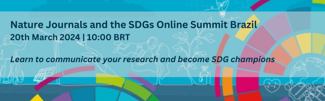 The Library announces: Webinar “Nature Journals and the SDGs Online Summit Brazil” — Instituto ...