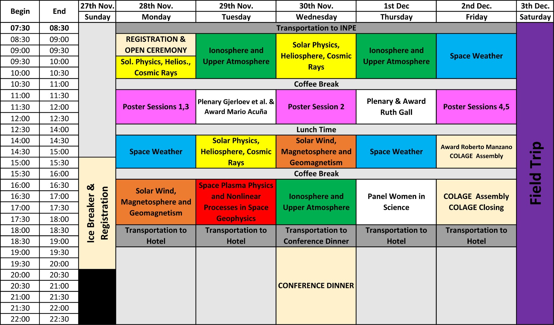 Programa da Conferência — Português (Brasil)