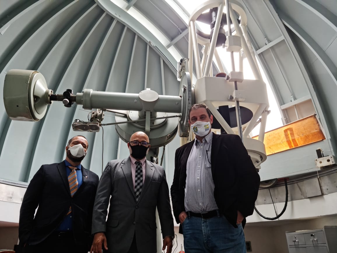 Diretor do INPE visita Laboratório Nacional de Astrofísica — Instituto ...