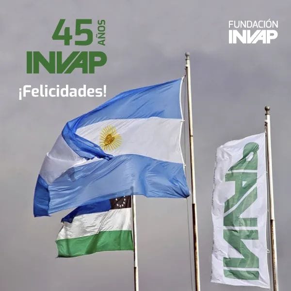 INPE/MCTI parabeniza INVAP pelos 45 anos de atividades — Instituto ...