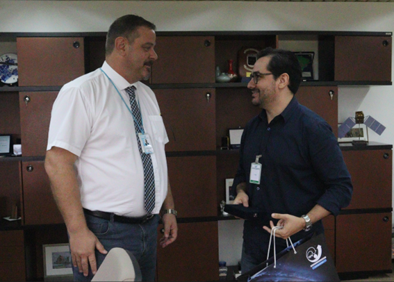 Visita Vereador SJC — Instituto Nacional de Pesquisas Espaciais