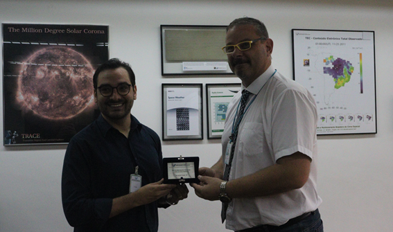 INPE recebe a visita do Vereador Thomaz Henrique de São José dos Campos ...