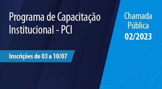 Inscrições para bolsas PCI em áreas do INPE — Instituto Nacional de ...
