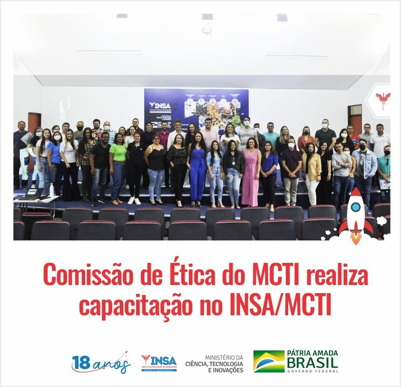 Comissão de Ética do MCTI realiza capacitação no INSA/MCTI