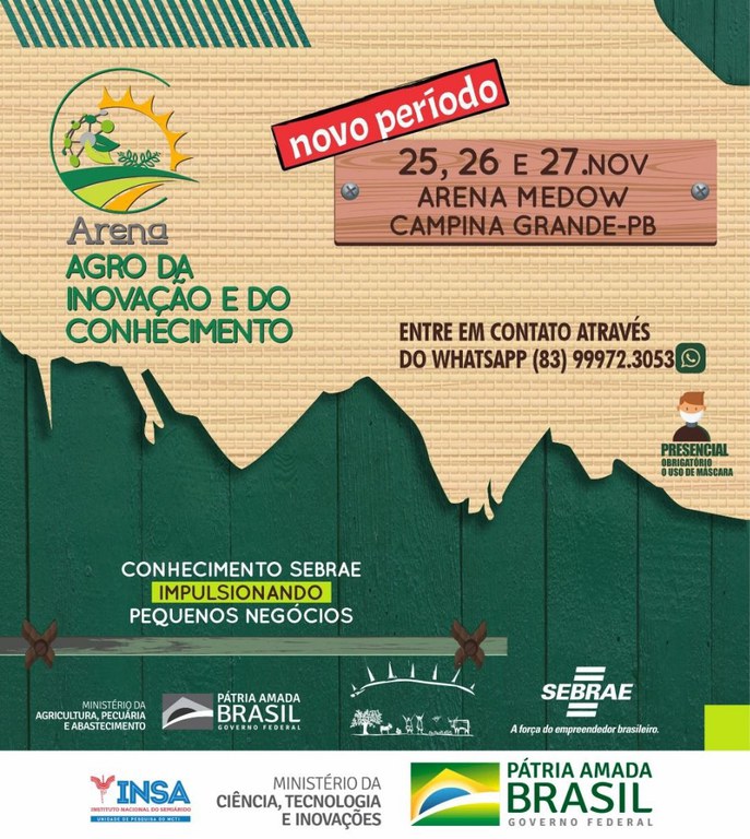 INSA/MCTI estará no Arena Agro da Inovação e do Conhecimento ...