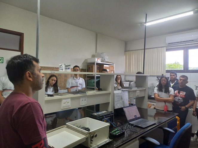 INSA/MCTI recebe visita do Colégio Ser Ético — Instituto Nacional do Semiárido - INSA