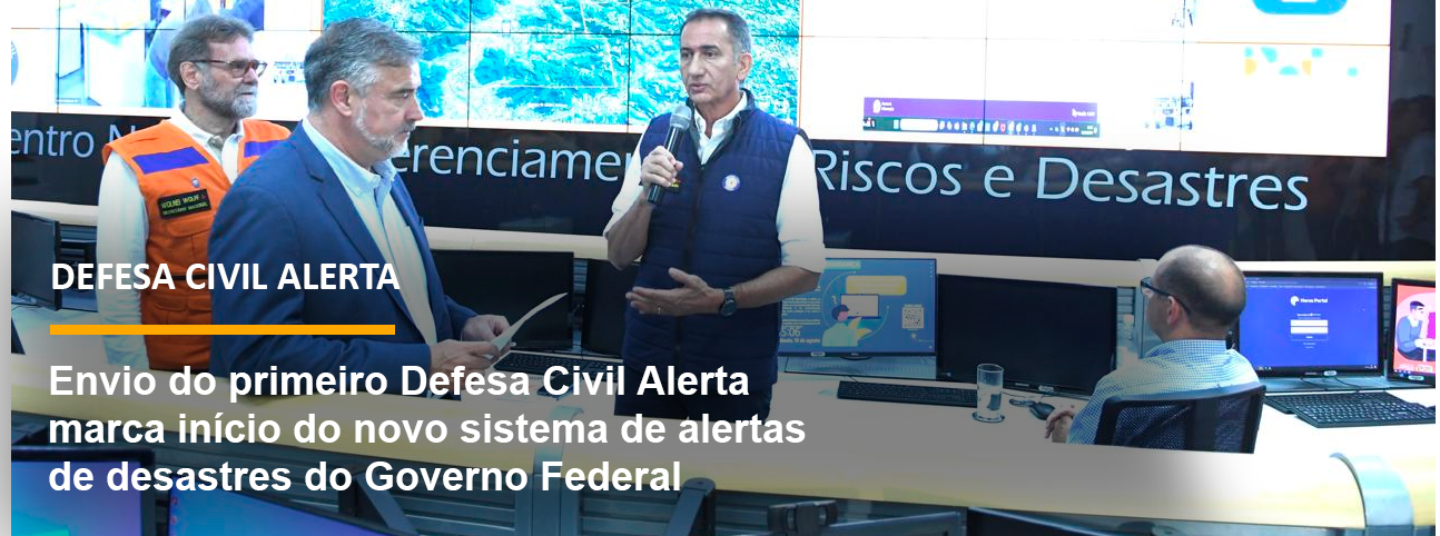 Defesa Civil Alerta — Ministério da Integração e do Desenvolvimento ...