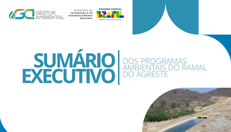 Sumários Executivos Ambientais do Ramal do Agreste — Ministério da ...