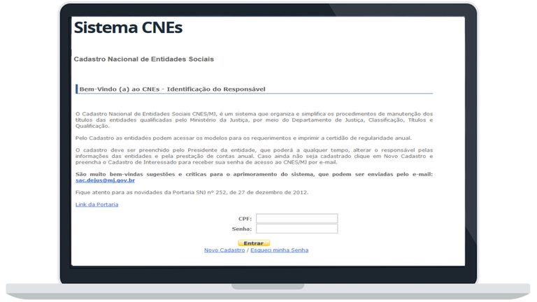 cnes.PNG — Ministério da Justiça e Segurança Pública