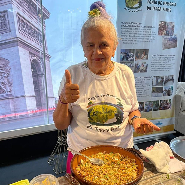 Homenagem a Dona Francisca Rosa, líder comunitária da Terra Firme ...