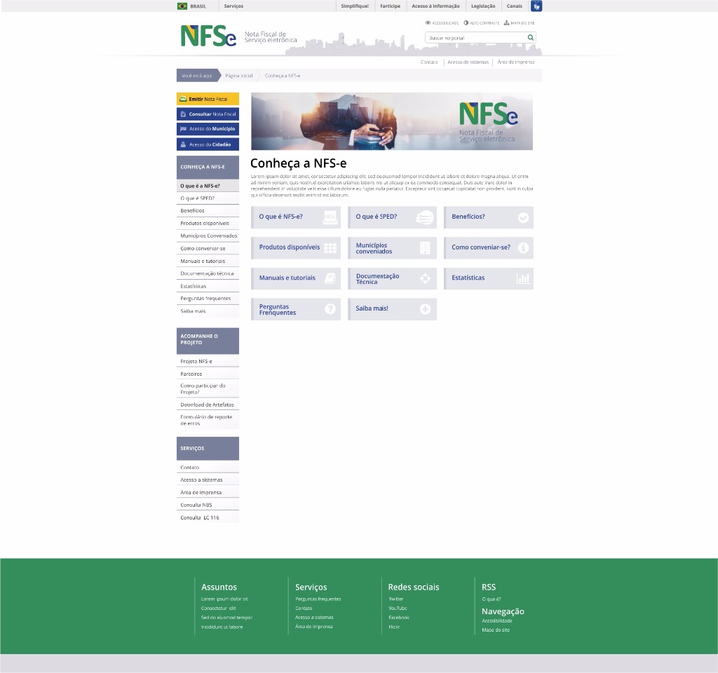 02_NFSe.jpg — Portal da Nota Fiscal de Serviço eletrônica