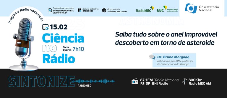 Saiba tudo sobre o anel improvável descoberto em torno de asteroide — Observatório Nacional