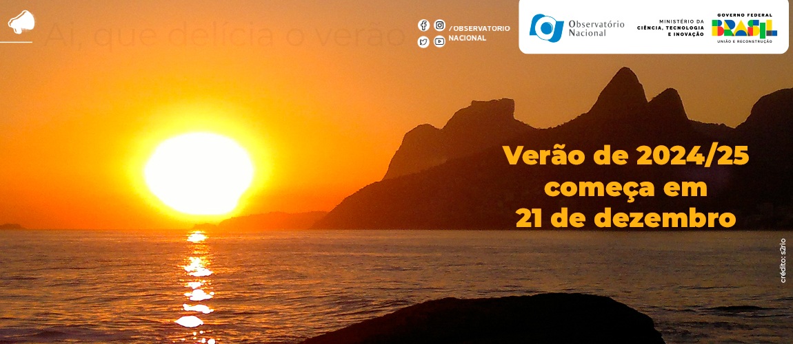 Verão de 2024/25 começa em 21 de dezembro — Observatório Nacional