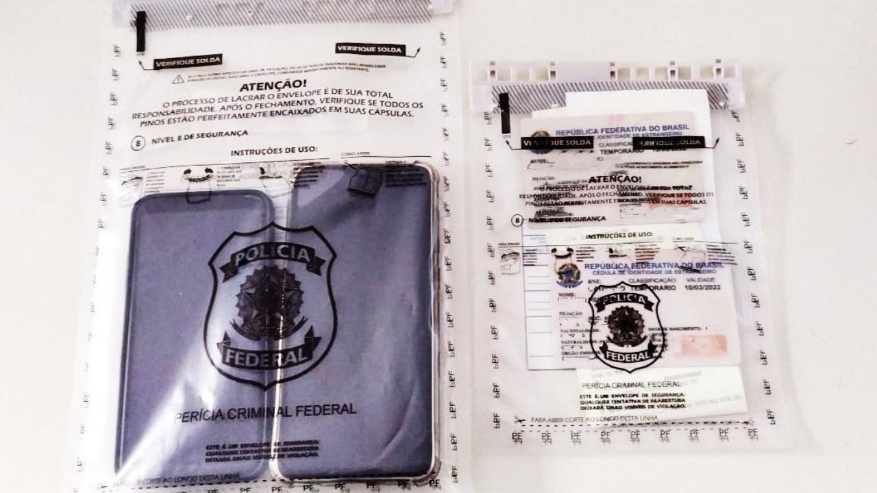 PF prende por uso de documentos falsos — Polícia Federal