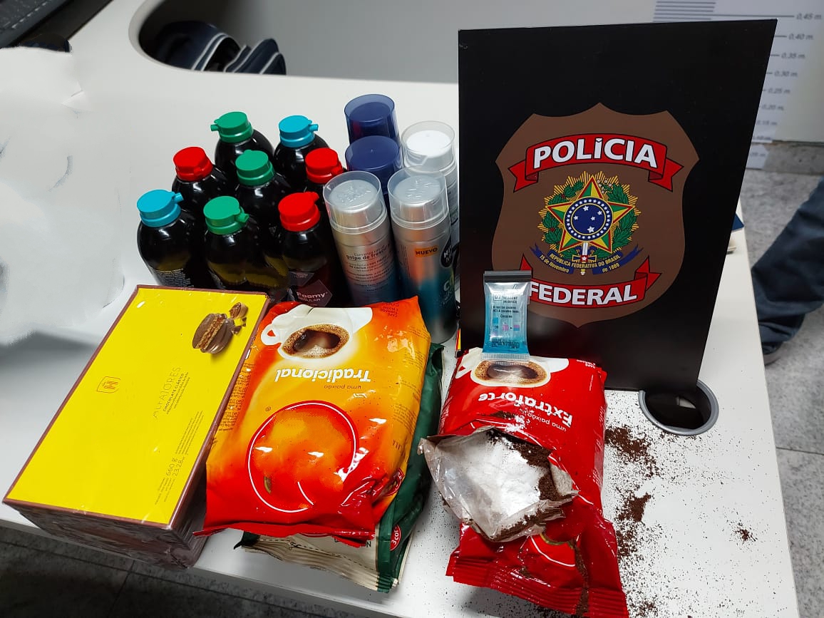 PF apreende 7 kg de cocaína no Aeroporto Internacional dos Guararapes ...