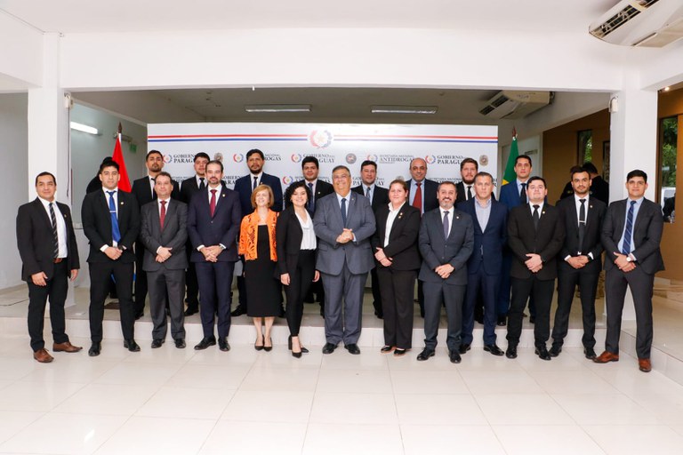 PF e MJSP realizam visita oficial ao Paraguai — Polícia Federal