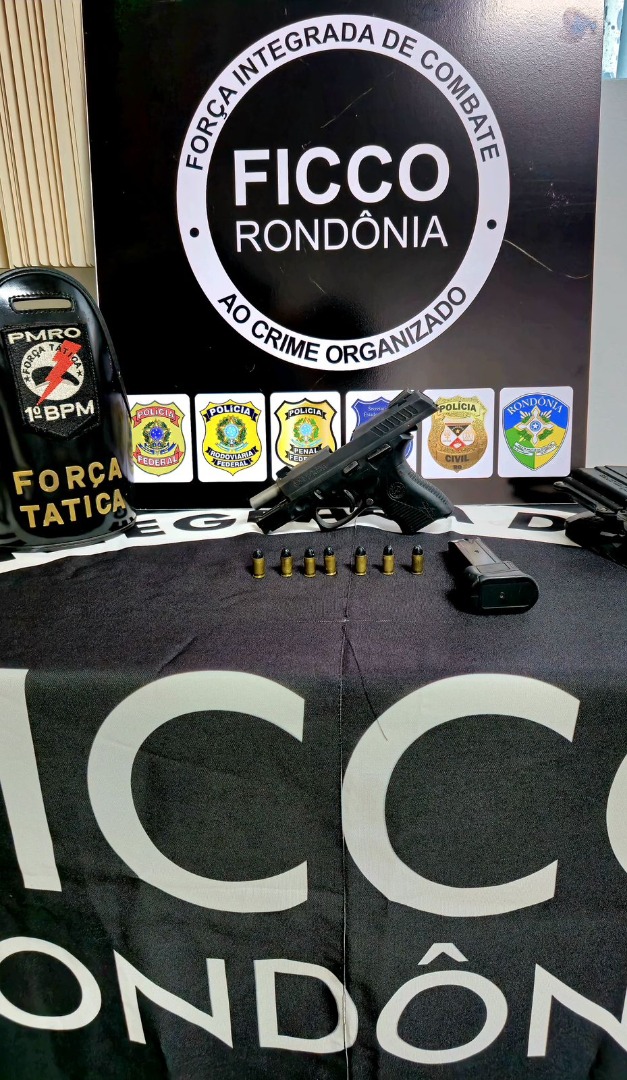 FICCO/RO realiza apreensão de arma de fogo de uso restrito — Polícia ...