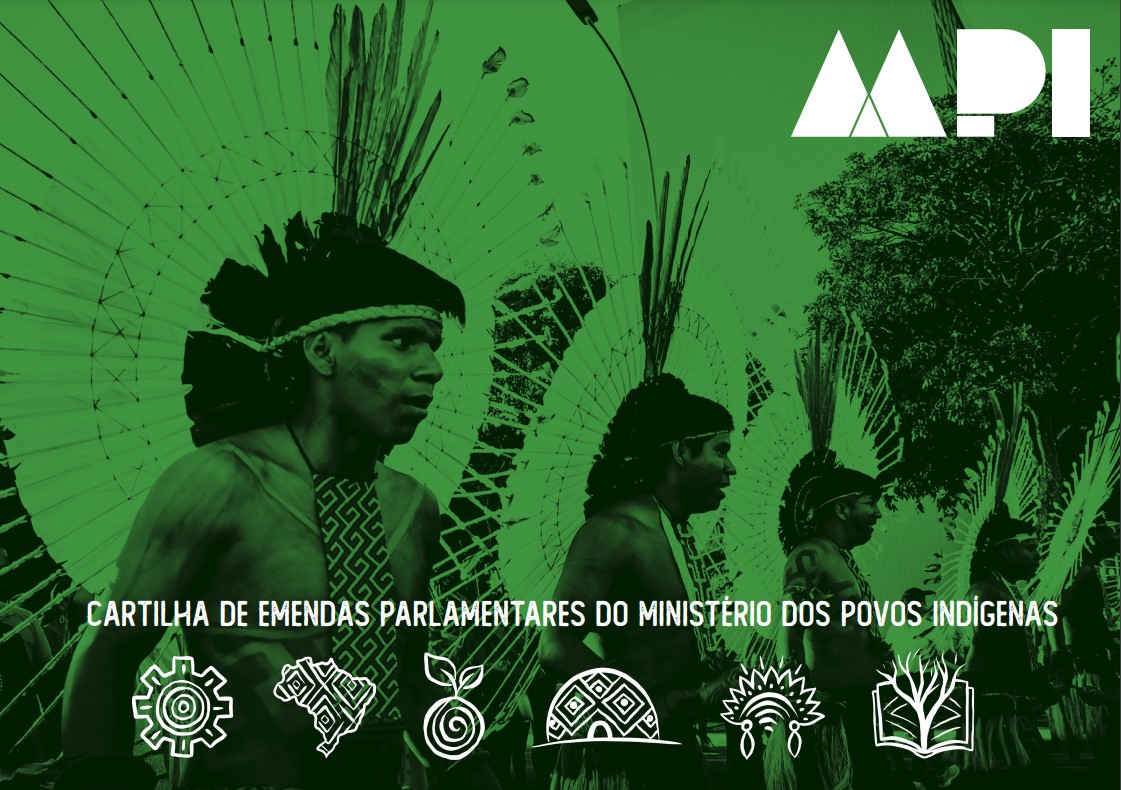 Capa da Cartilha MPI 2023 — Ministério dos Povos Indígenas