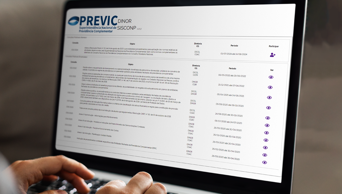 Superintendência Nacional de Previdência Complementar - PREVIC