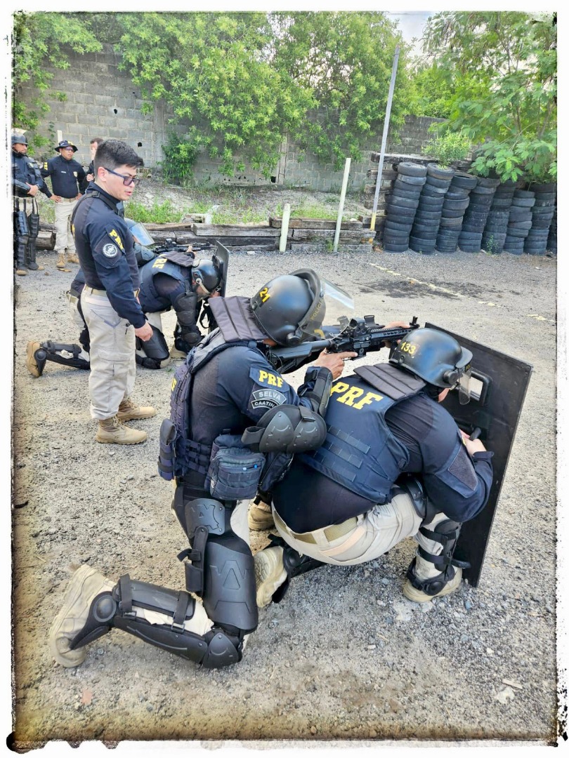 Grupamento de Choque da Polícia Rodoviária Federal participa do 3º dia ...