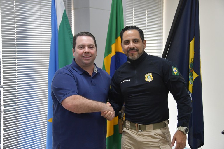Superintendente da PRF/MS recebe visita do Deputado Federal Rodolfo Nogueira — Polícia ...