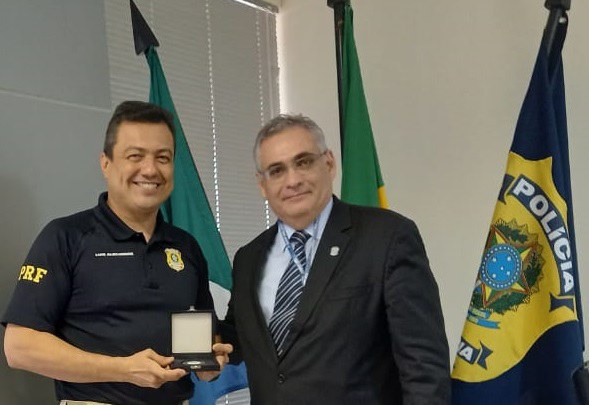 Superintendente da PRF/MS recebe visita do superintendente de Inteligência da Sejusp — Polícia ...