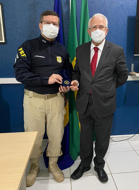 Superintendente da PRF no RN recebe Presidente do TRE-RN para tratarem ...