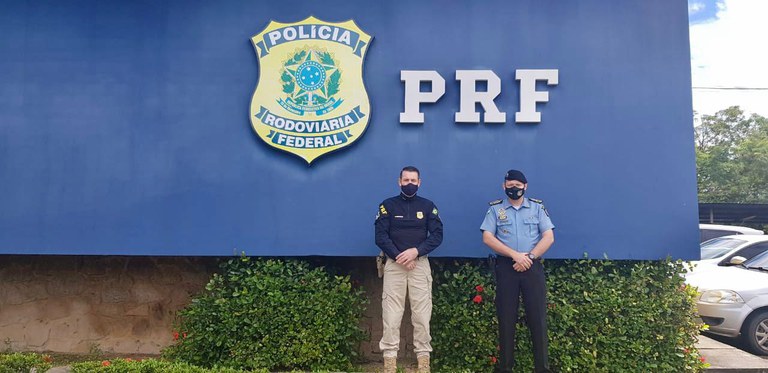 Superintendente da PRF recebe visita do comandante da PM em Roraima — Polícia Rodoviária Federal
