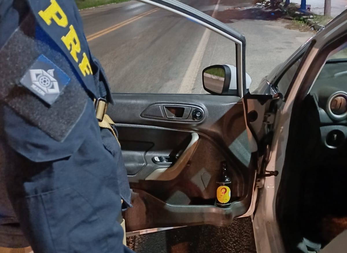 PRF prende condutor alcoolizado que se envolveu em sinistro de trânsito ...