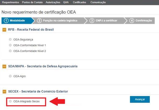 Conheça o OEA-Integrado Secex — Receita Federal