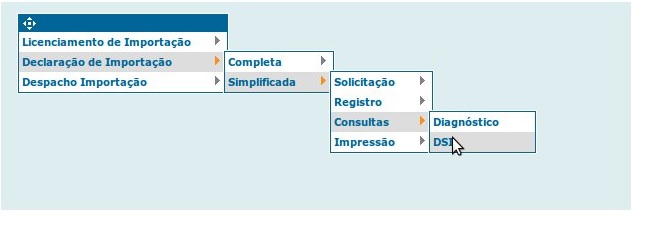 Consultar uma Declaração Simplificada de Importação — Receita Federal