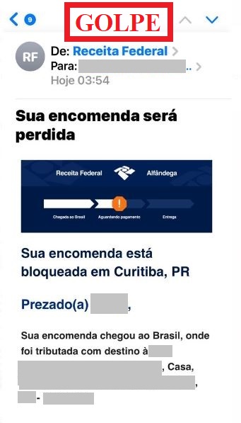 Recebi uma mensagem ou carta. E agora? — Receita Federal