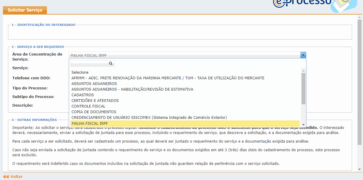 Como abrir Processo Digital para apresentar documentos para Declarações ...