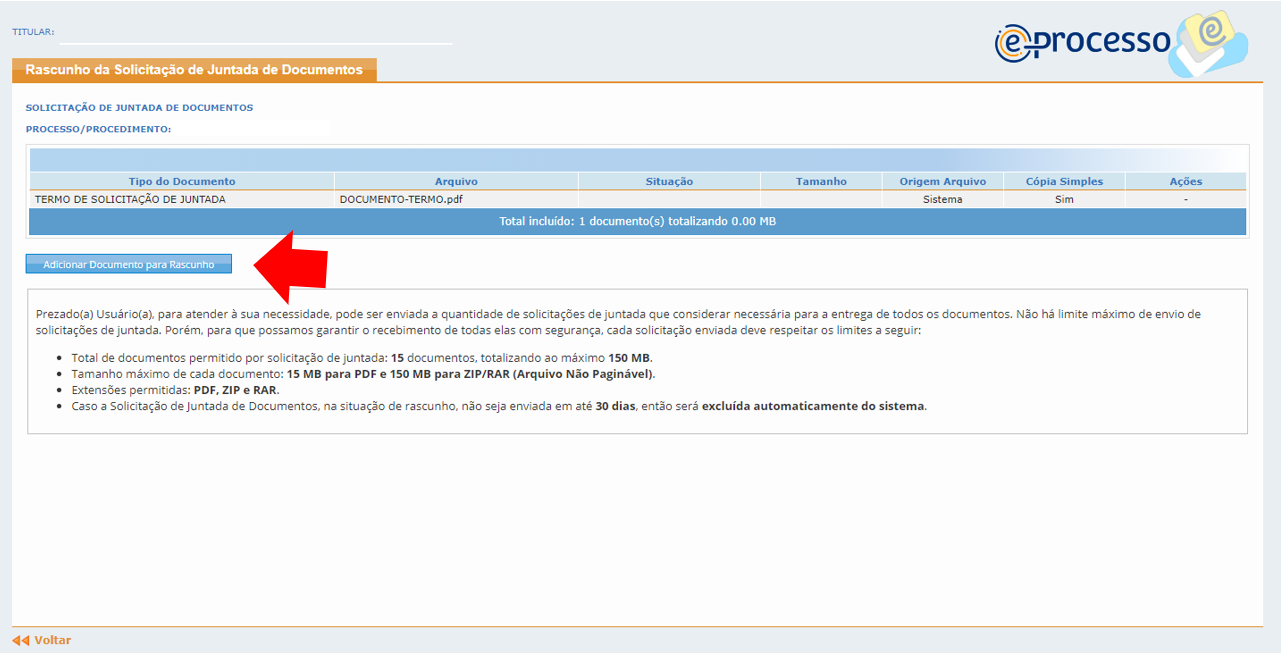 Como abrir Processo Digital para apresentar documentos para Declarações ...