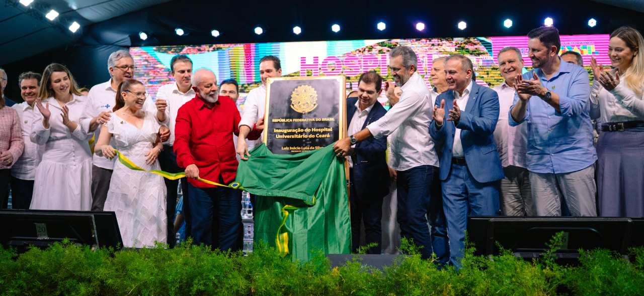 ministro chegada hospital ceará.jpg — Ministério da Saúde