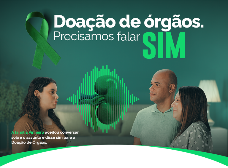 Campanha de Doação de Órgãos — Ministério da Saúde