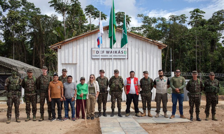 New Army territorial protection facility inaugurated in Yanomami Lands ...