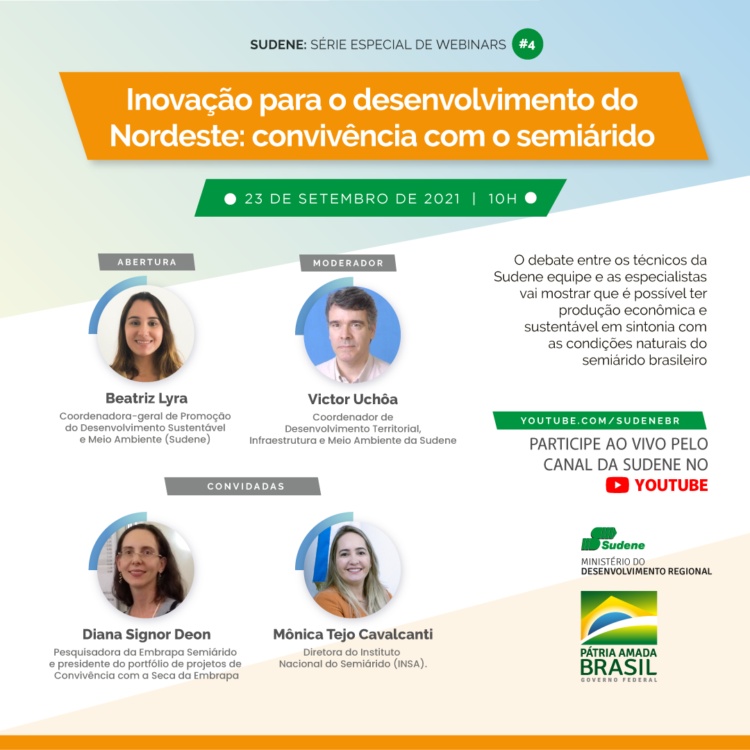 Inovação para o Desenvolvimento do Nordeste: convivência com o ...