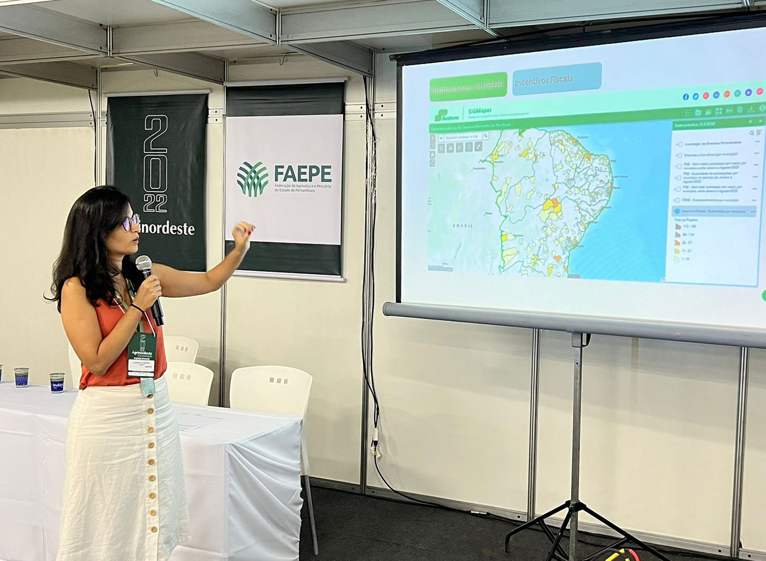 Sudene apresenta incentivos fiscais e SigMapas na 29ª Agrinordeste ...