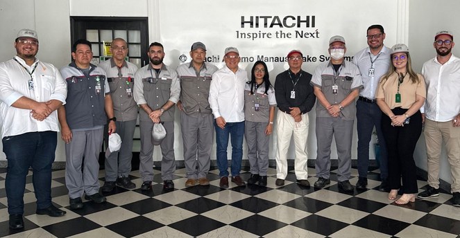 Segunda unidade produtiva do grupo Hitachi é visitada pela Suframa no ...