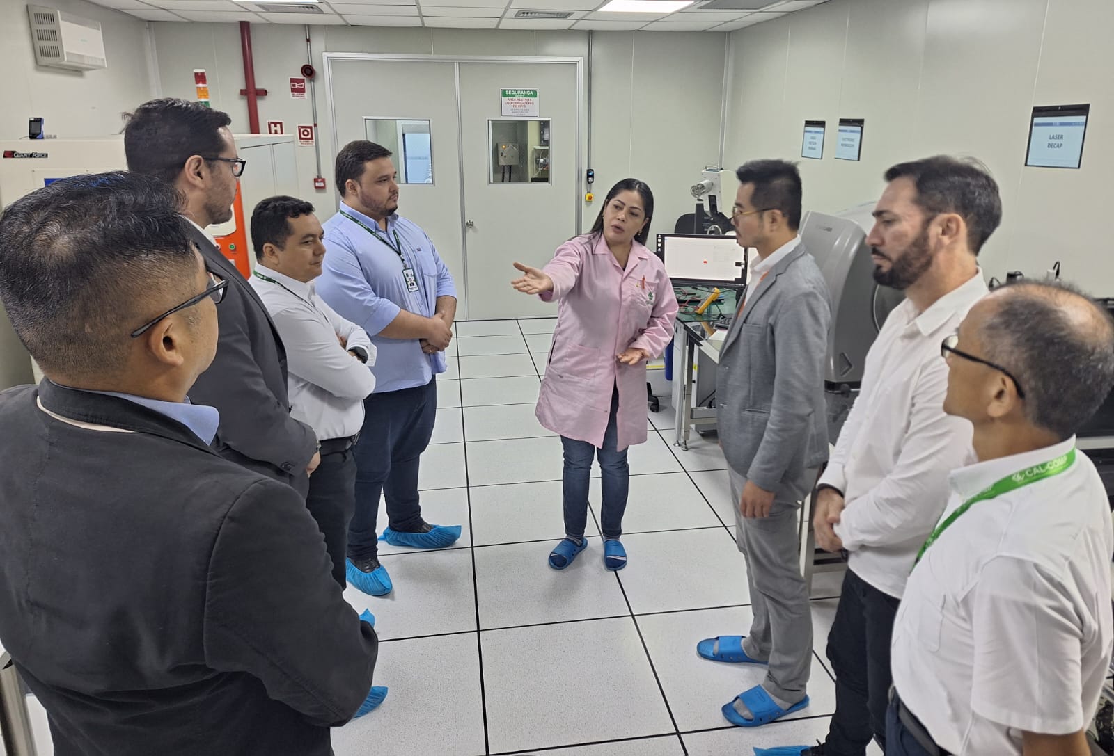 Unidade de semicondutores da Cal-Comp é visitada pela Suframa ...