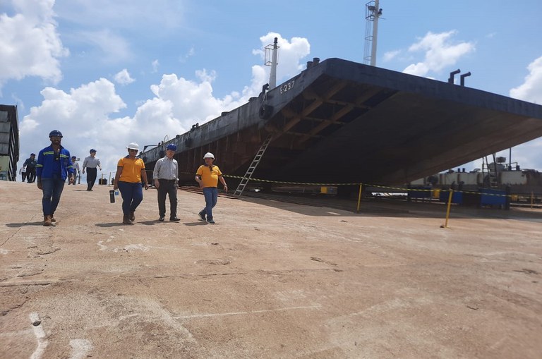Visita a estaleiro busca conhecer projetos e possibilidades de ...